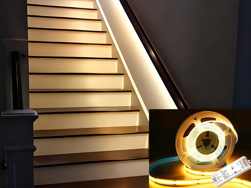 Best LED Strip Types for Stair Lighting – Recommendations & Guide ...